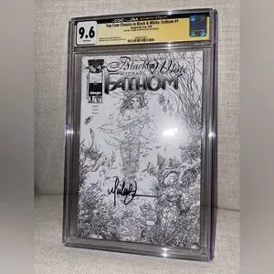 Top Cow | Other | Top Cow Classics In Black White Fathom Signed By ...